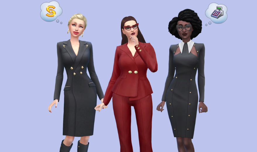 Business Chic - Kit Guide - The Sims 4 - Simsational Char (Charlotte ...