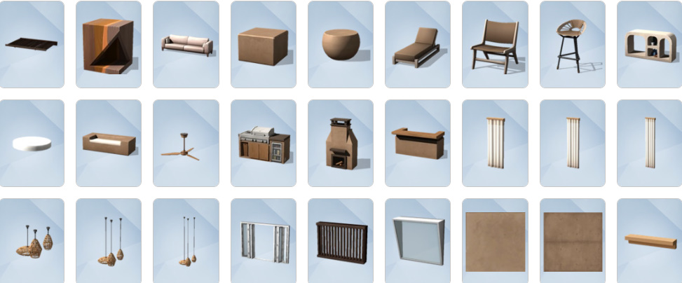 Desert Luxe – Kit Guide – The Sims 4 – Charlotte Osborne's Creative Corner